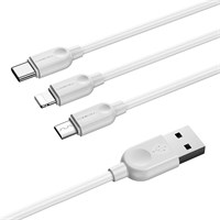 KABEL USB/A - 3u1 micro,iP, C