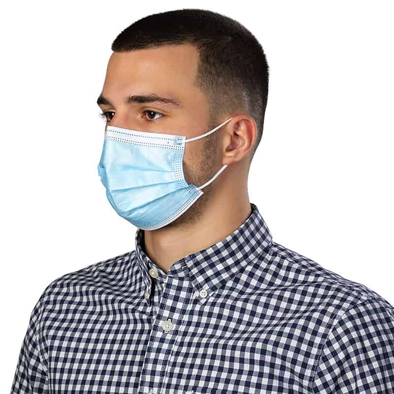 SAFELAB DFM 50 JEDNOKRATNE MASKE PLAVE