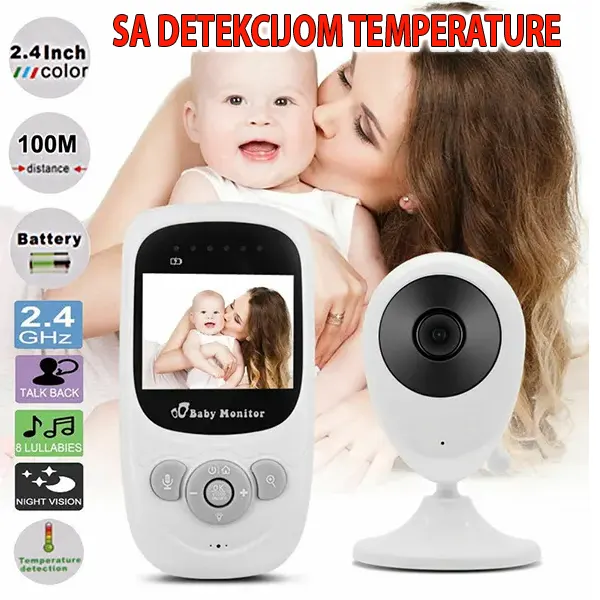 Baby alarm video nadzor za bebe