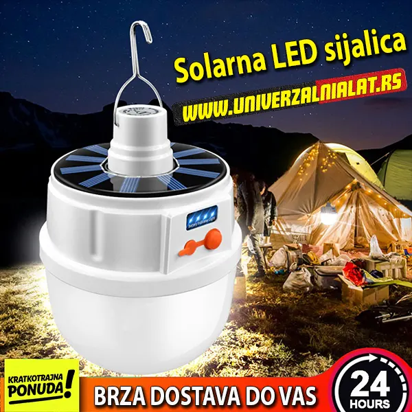 Solarna LED Sijalica 20W