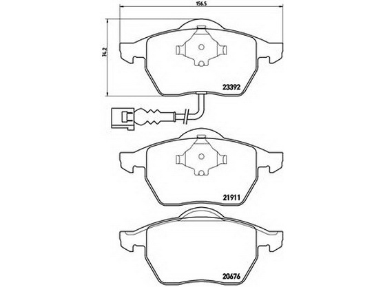 Disk plo&#x10D;ice prednje *11704235*