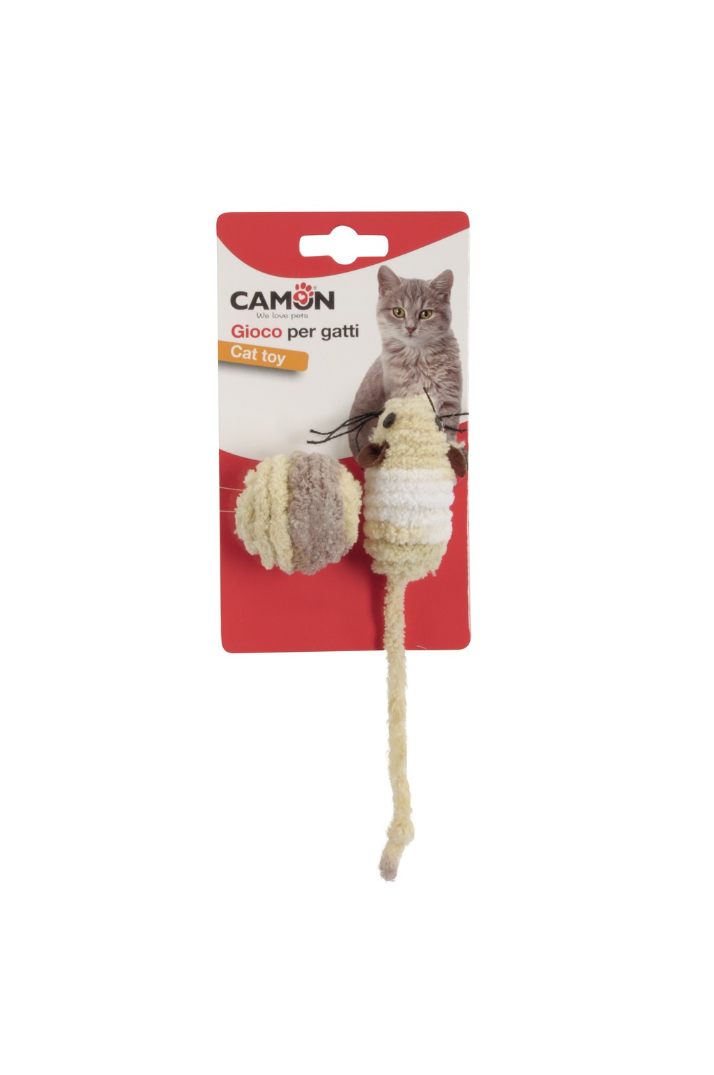 Camon Cat igračka miš i lopta kanap AG013/E