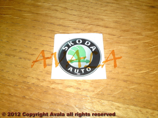 Stiker okrugli 30mm "Škoda" *10902352*