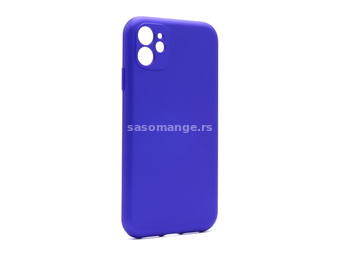 Futrola Soft Silicone za iPhone 11 (6.1) plava