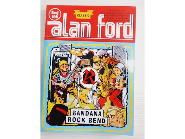 ALAN FORD - BROJ 196 - Bandana rock ben