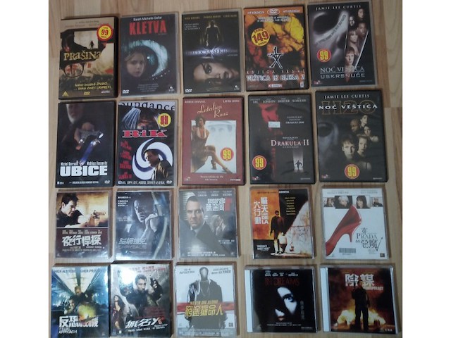 DVD &;;; VCD kolekcija filmova - LOT
