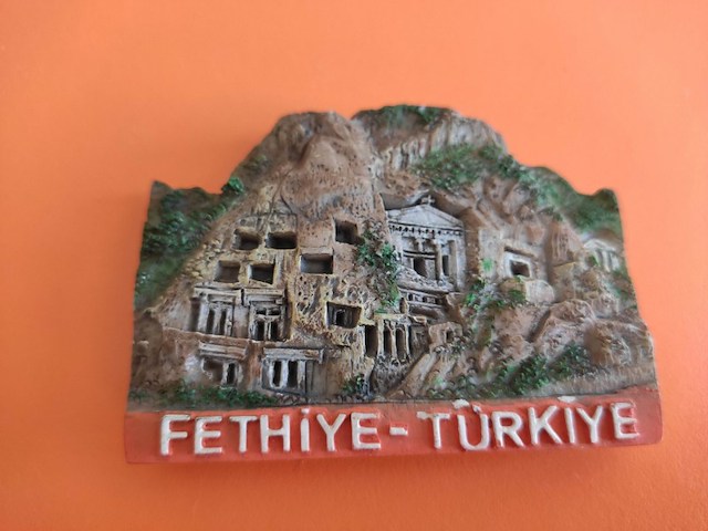 Magnet za frižider Fetije Turska pećine sa crkvama