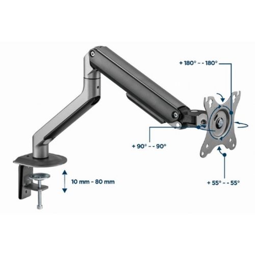 MA-DA1-05 Gembird podesivi drzac za monitor, tilt, 17-32 max.9kg (alt. MA-DA1-02)