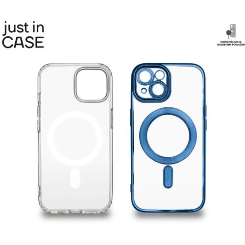 2u1 Extra case MAG MIX paket PLAVI za iPhone 15