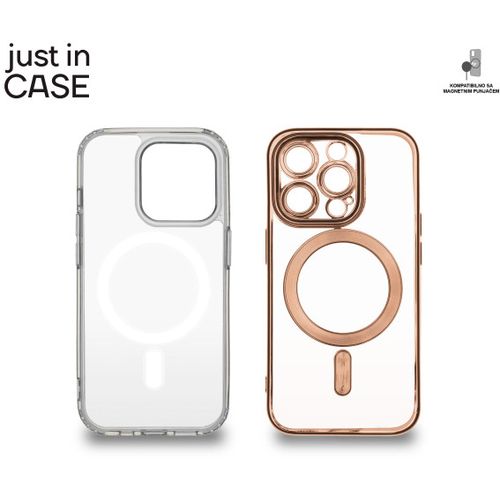 2u1 Extra case MAG MIX paket PINK za iPhone 15 Pro