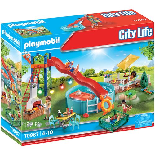 Playmobil City Life Zabava na bazenu