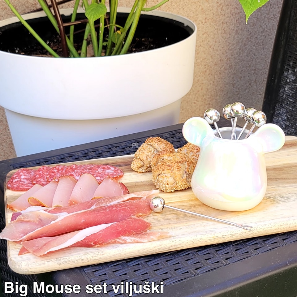 Big Mouse set viljuški