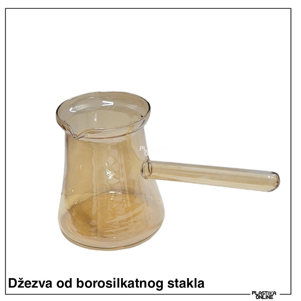 Džezva od borosilkatnog stakla