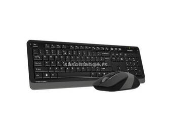 Fstyler A4 Tech FG1010 (Gray) YU Multimedia Wireless Desktop Set bežična tastatura i optički miš