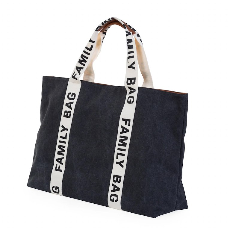 Family Bag - Signature - Canvas - Black