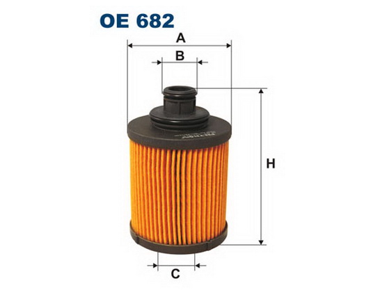 Filter ulja (sistem UFI) *11601186*