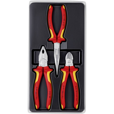 Knipex komplet klešta electro set 3 dela ( 00 20 12 )