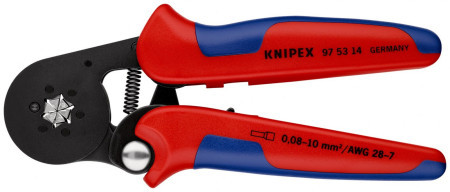 Knipex samopodešavajuća klešta završne čaure 180 mm ( 97 53 14 )