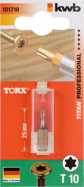 KWB titan nastavak za odvijač torx T10, SB ( KWB 49101710 )