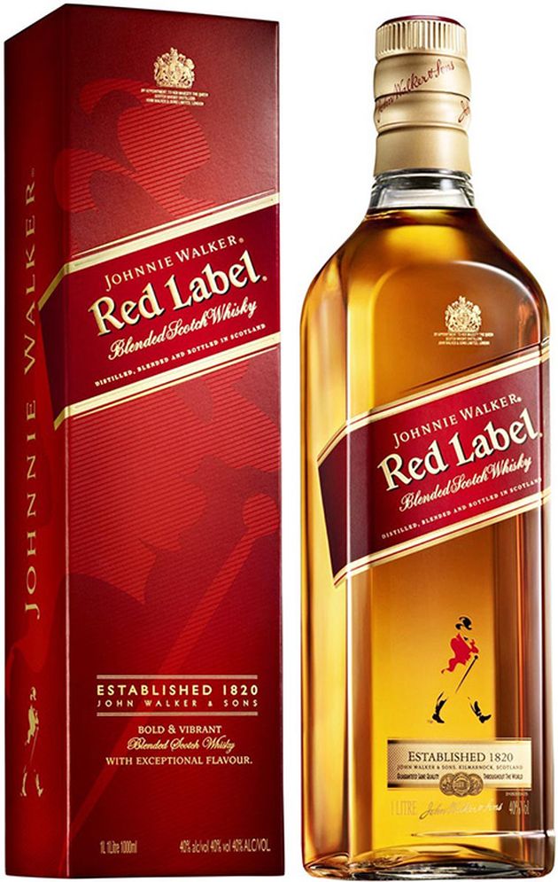 Johnnie Walker Red sa kutijom 100cl