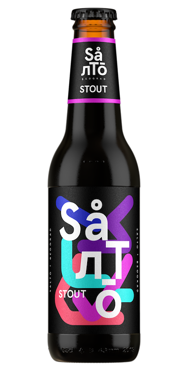 Salto Stout flašica 33cl