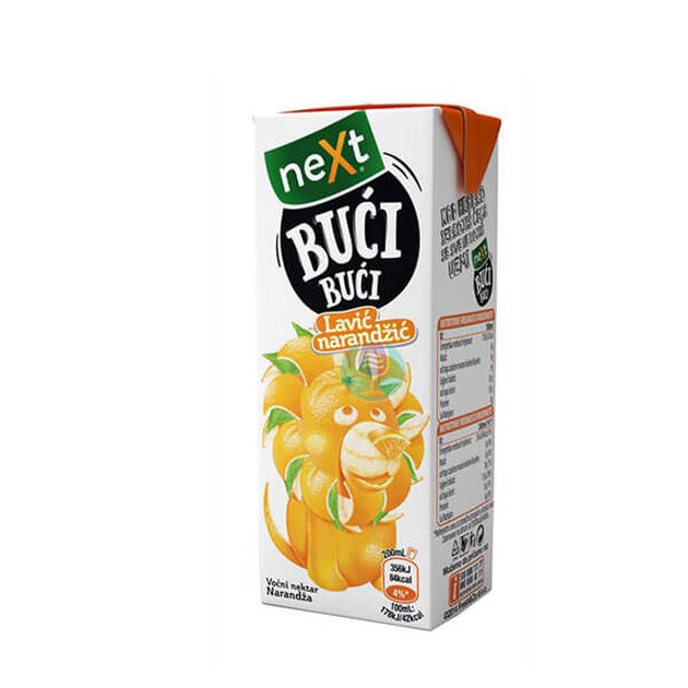 Next buci buci pomorandza brik 0.2l