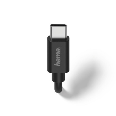 Hama auto punjač, usb tip-c, 2.4 a, crni ( 183243 )