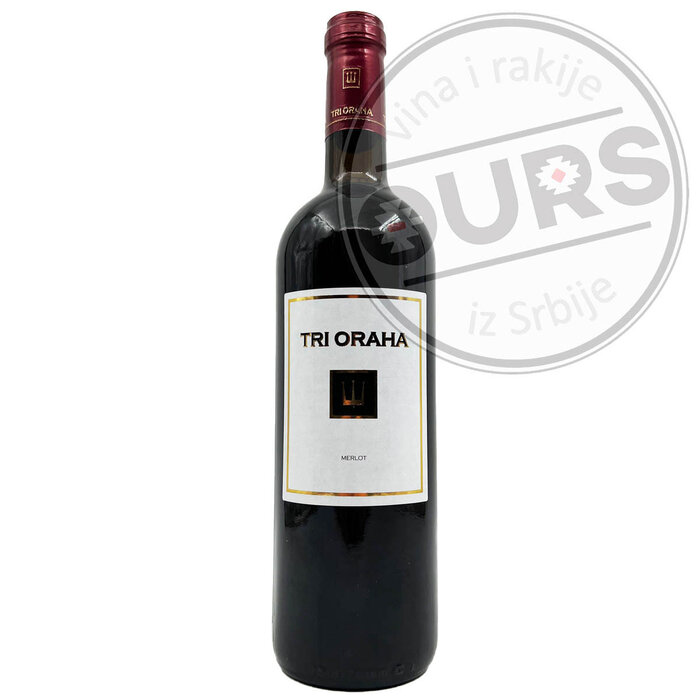 TRI ORAHA MERLOT 2011 0,75