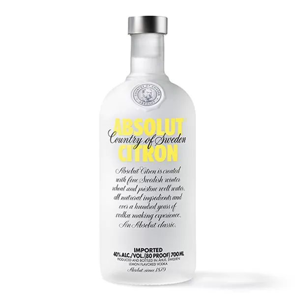 Absolut Vodka Citron 0.7 L