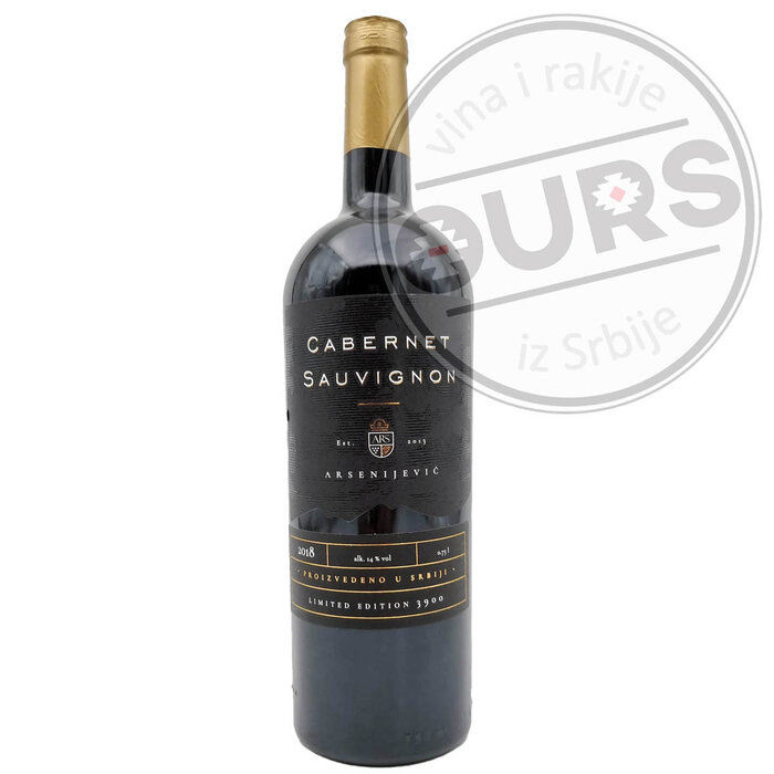 Arsenijević Cabernet Sauvignon 0,75l