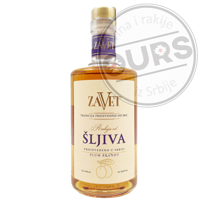 ZAVET ŠLJIVA 3YO 0,7L