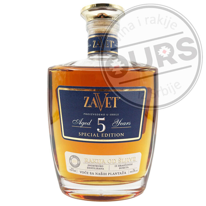 ZAVET ŠLJIVA 5YO 0,7L