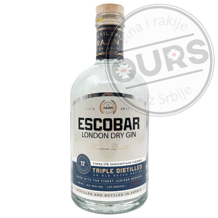 TZUGA ESCOBAR GIN 0,75