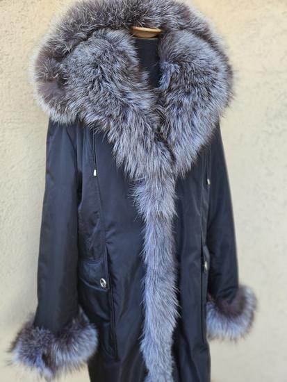 Zimski krzneni kaput