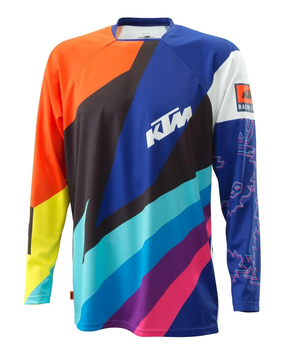 KTM MOTO Muška sportska majica dugih rukava Offense šarena