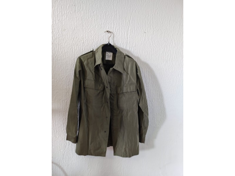 Vintage KL WAHLER Green Military Jacket 8355-NOVA