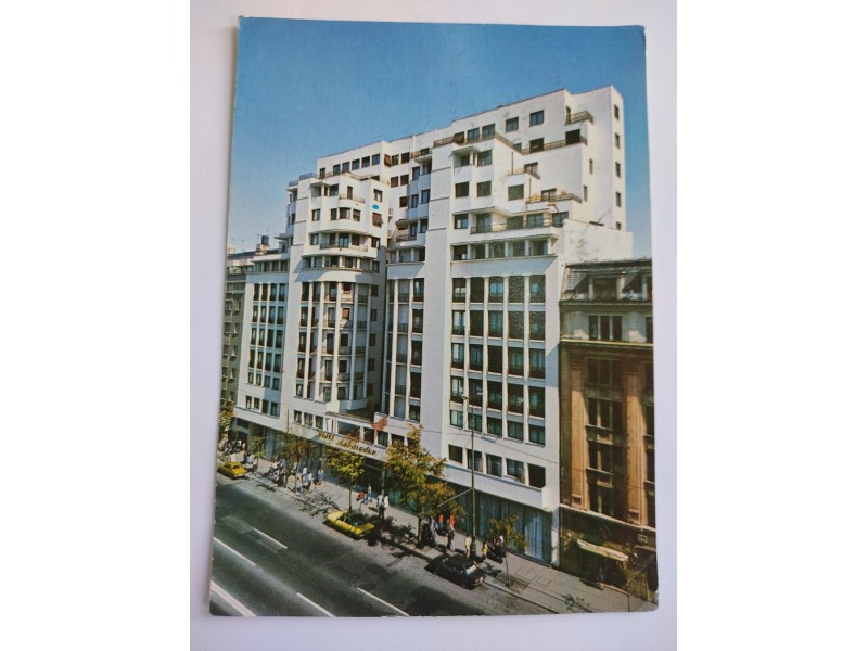 RAZGLEDNICA BUCURESTI HOTEL AMBASADOR 1983. PUTOVALA