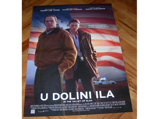 U dolini Ila (Tommy Lee Jones) - filmski plakat