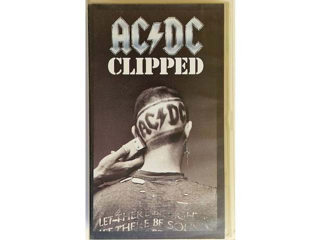 AC/DC Clipped Angus Young Original VHS  Rock