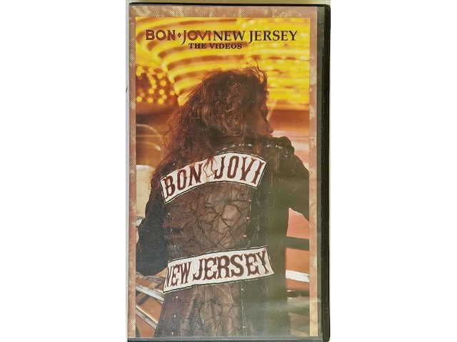 Bon Jovi New Jersey The Videos 1989 Original VHS