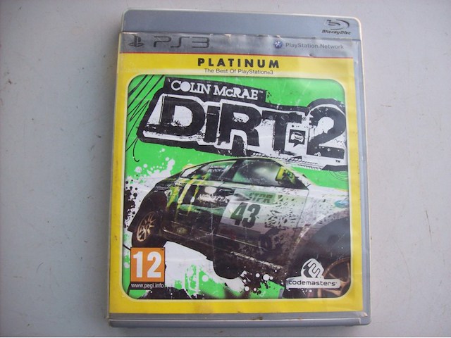 COLIN McRAE  DIRT 2 ps3 - kutija