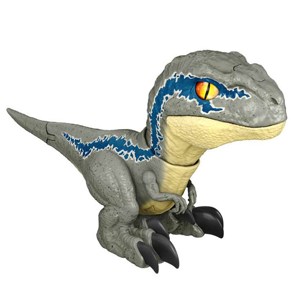 Jurassic World dinosaurus figura Dominion Uncaged Rowdy Roars Velociraptor Beta GWY55