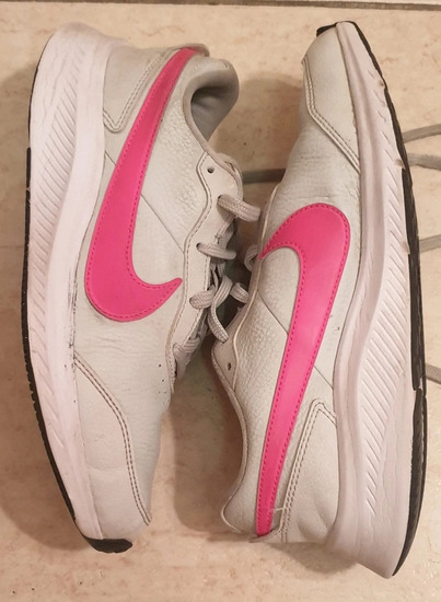 NIKE original KOŽNE VARSITY leather gs white sniž