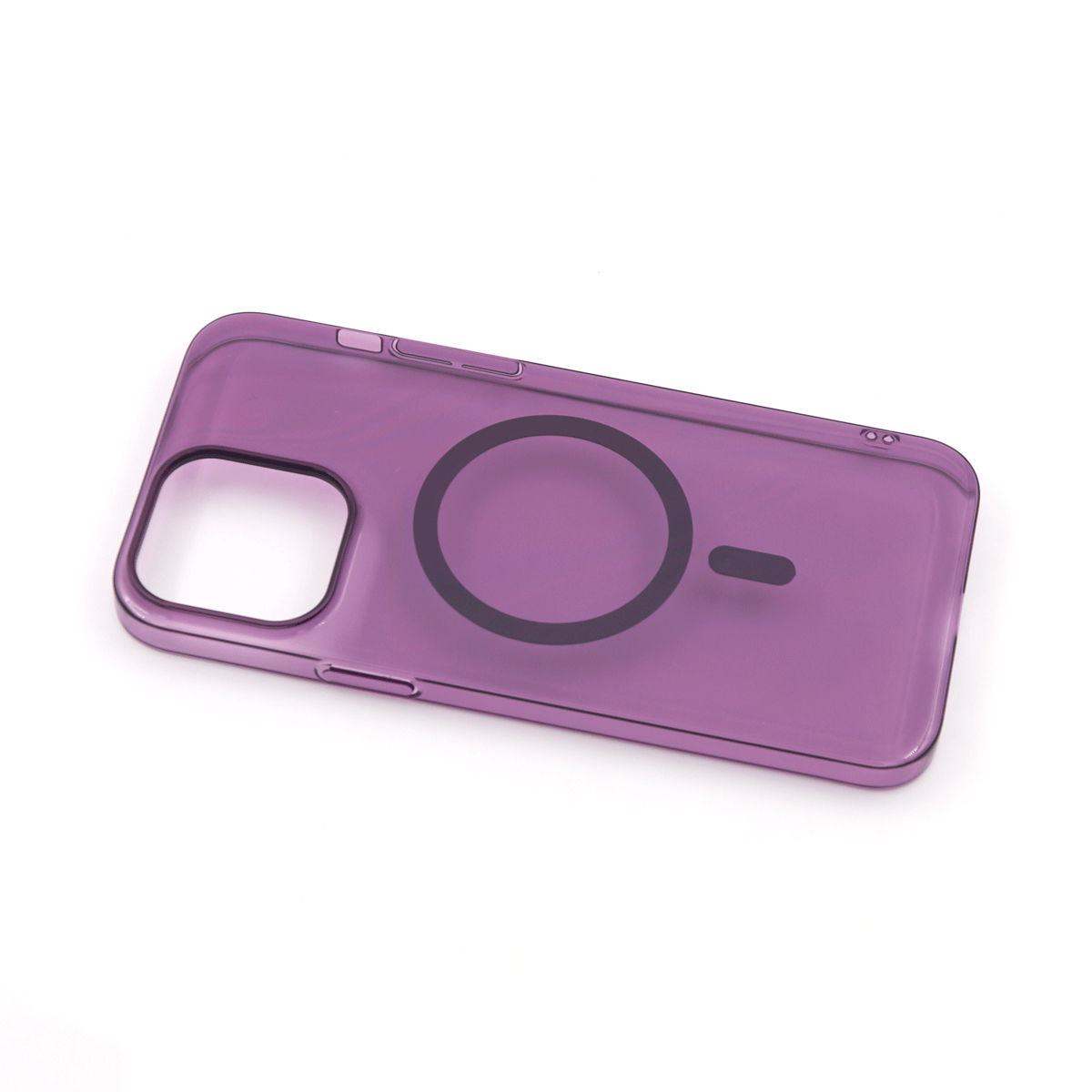 TPU SILHOUETTE MAGSAFE for iPhone 13 Pro Max (6.7") ljubičasta
