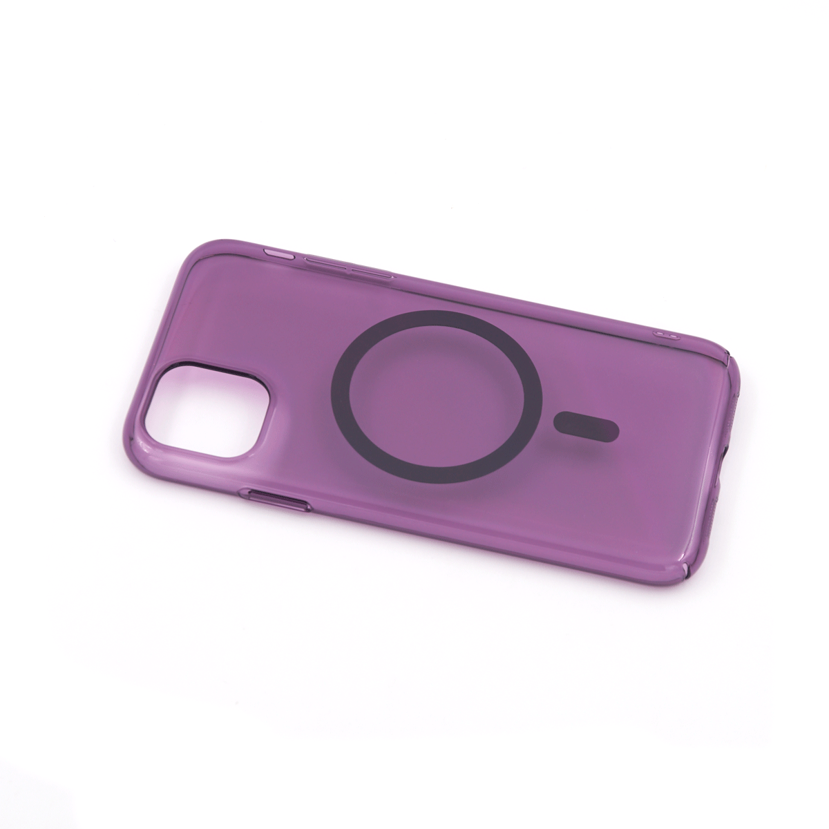 TPU SILHOUETTE MAGSAFE for iPhone 11 (6.1") ljubičasta