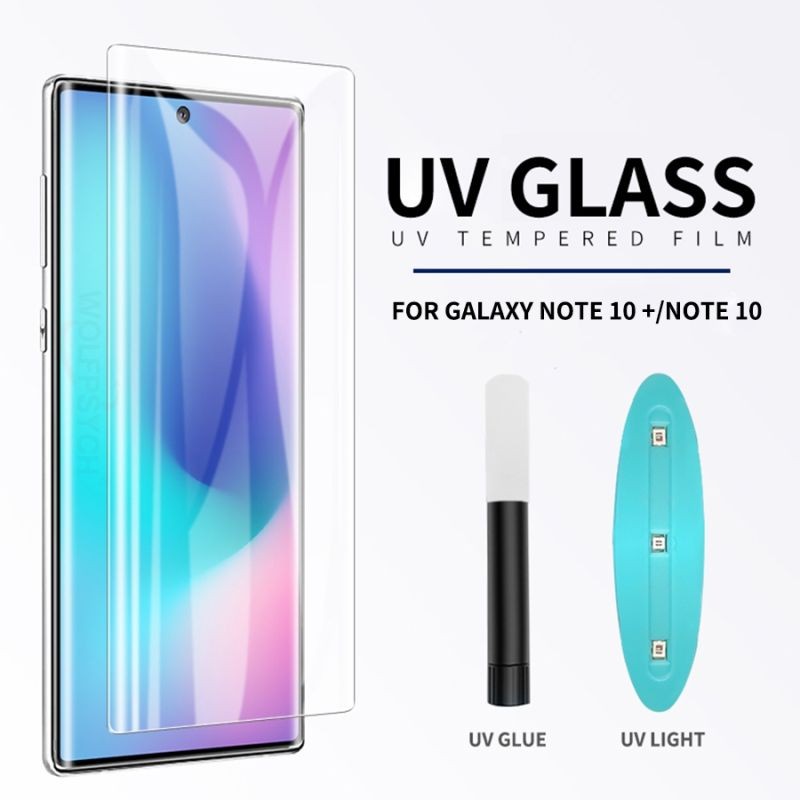 Zaštitno staklo 5D UV GLUE za Samsung SM-N975F, Galaxy Note 10 Pro 2019 (6.8") zakrivljeno