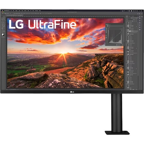 LG 31.5″ UltraFine 4K UHD IPS HDR USB-C ERGO monitor | 32UN880P-B