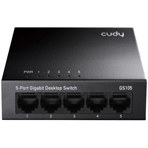 Cudy 5-Port Gigabit Desktop Switch Metal | GS105