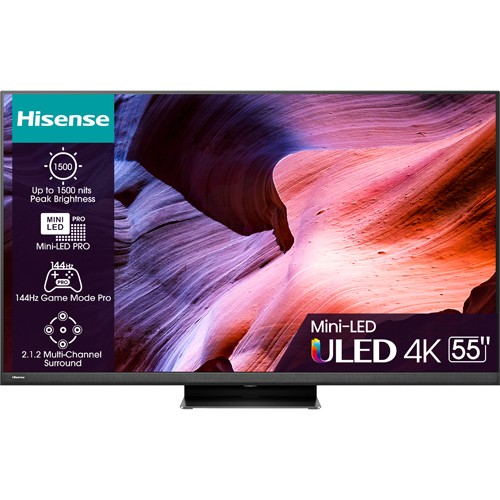 Hisense 55″ (139 cm) Mini-LED U8K Smart 4K ULED Televizor | 55U8KQ