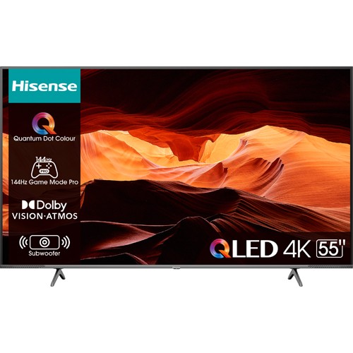 Hisense 55″ (139 cm) E7K PRO QLED Smart 4K Televizor | 55E7KQ PRO